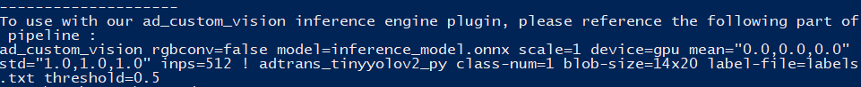 CustomVision with different input image dimensions dataset | EVA portal ...